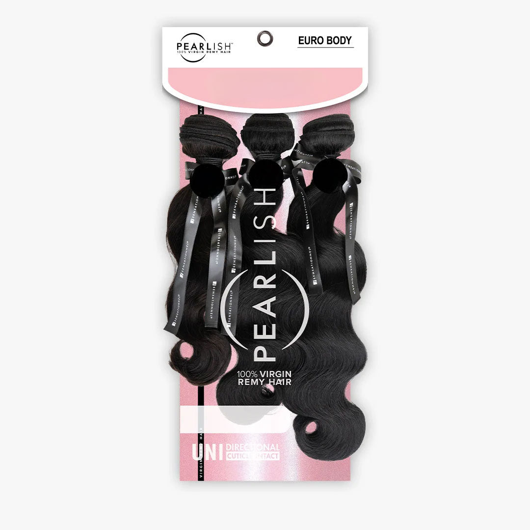 Sensationnel Pearlish Virgin Remy Human Hair Multi Pack - Euro Body 12