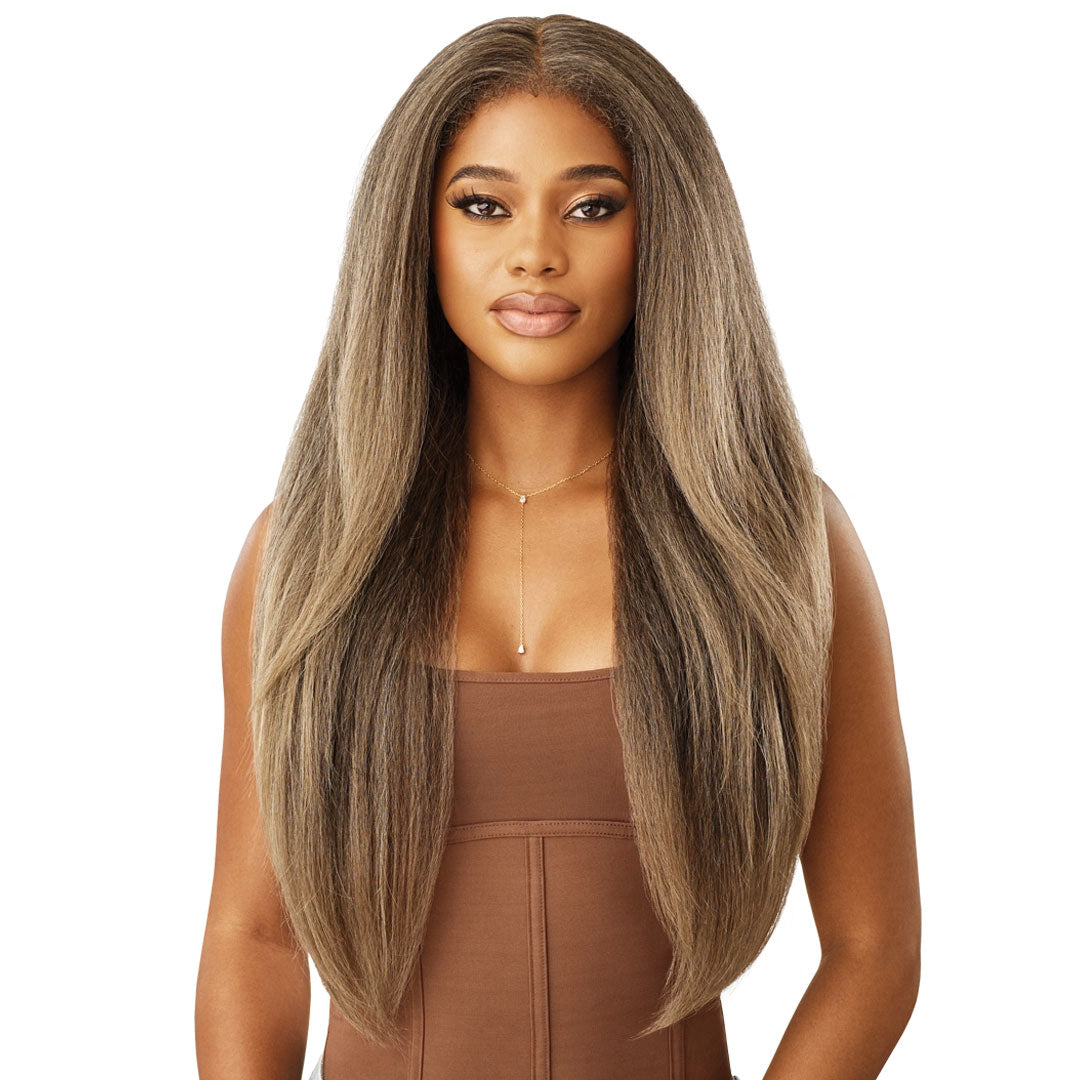 Outre Synthetic Melted Hairline Hd Lace Front Wig - Kinkysoft1