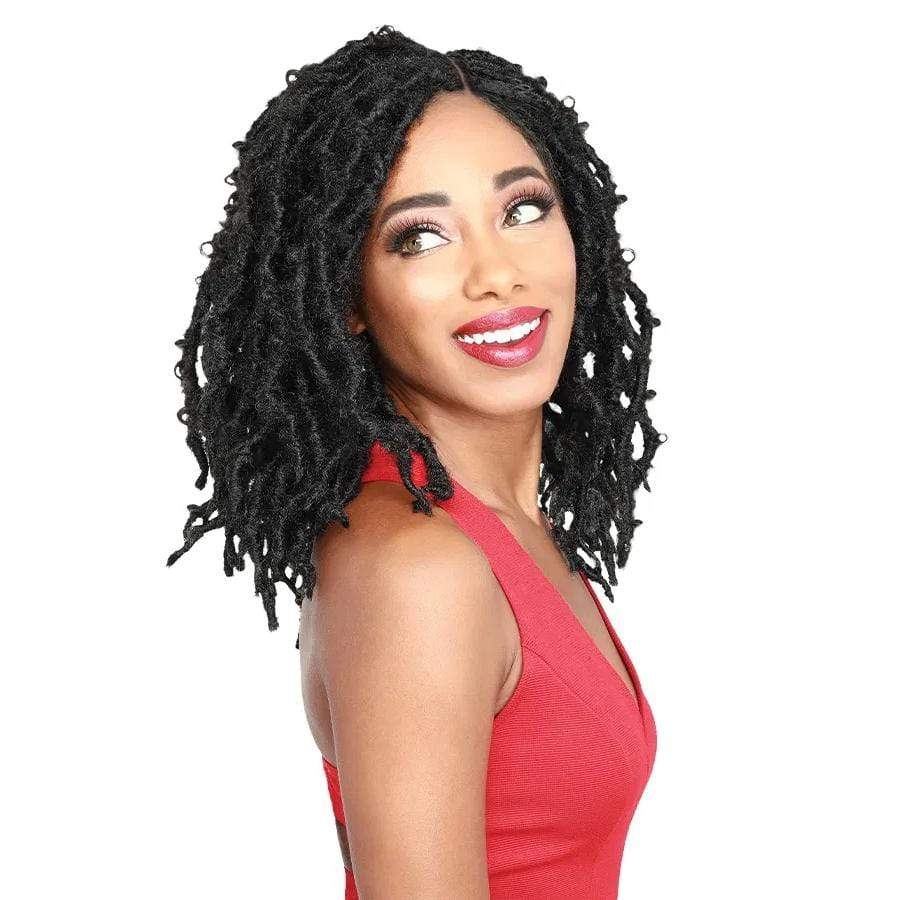 Zury Synthetic Knotless Braid Lace Front Wig - Diva Lace Butterfly Loc