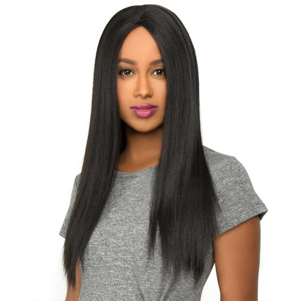Lh-gigi - The Wig Brazilian Human Hair Blend Invisible Deep Part Lace