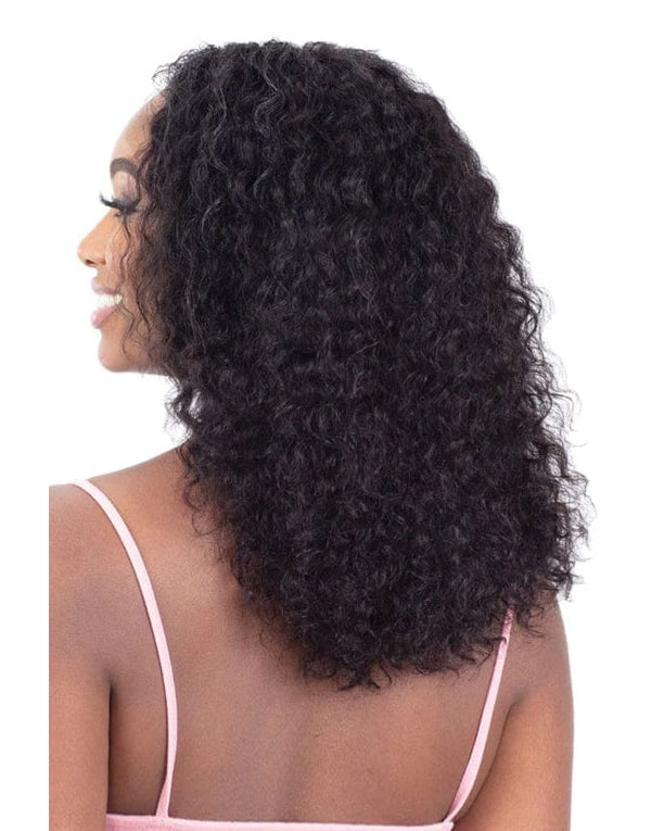 Naked Nature 100% Human Hair Wet & Wavy Tru-2-u Part Wig - Tru Deep