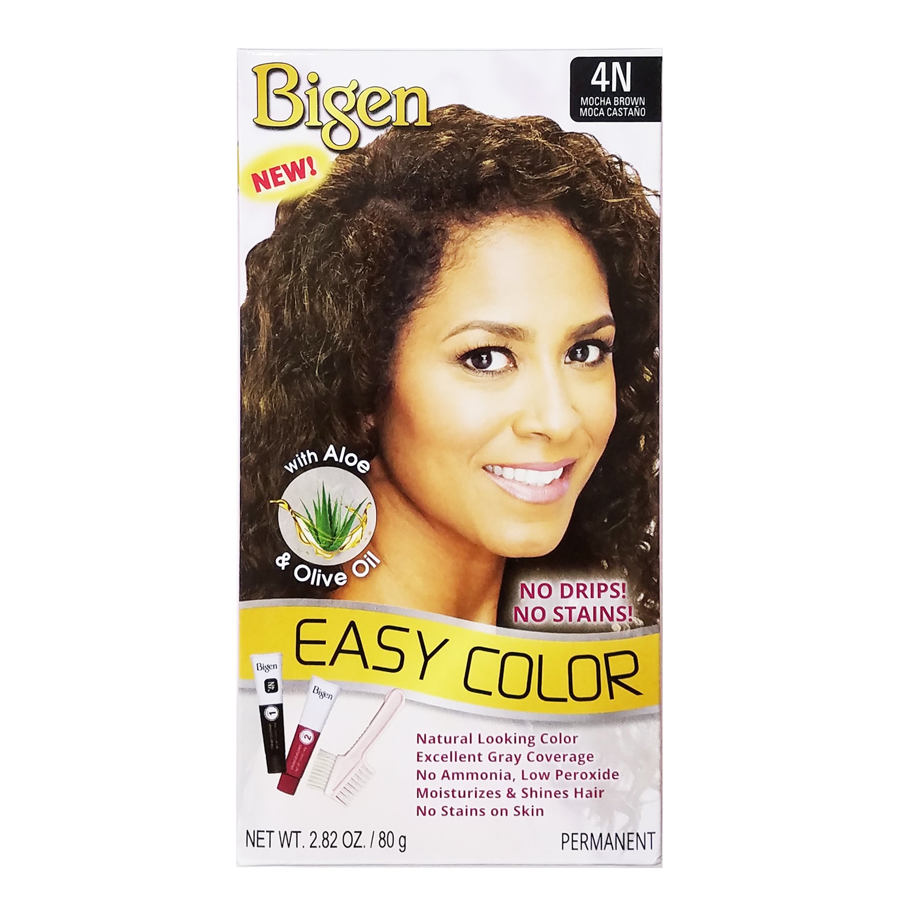 [Bigen] Easy Color Long Lasting Permanent Hair Dye Gray Covers 2.82Oz